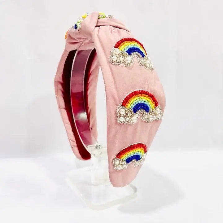 Beaded Rainbow Headband – Hadley Ashley's Boutique