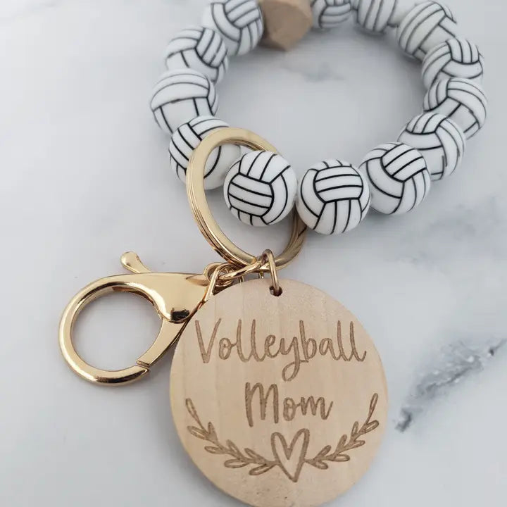 Sports Mom Wristlet Keychain – Hadley Ashley's Boutique
