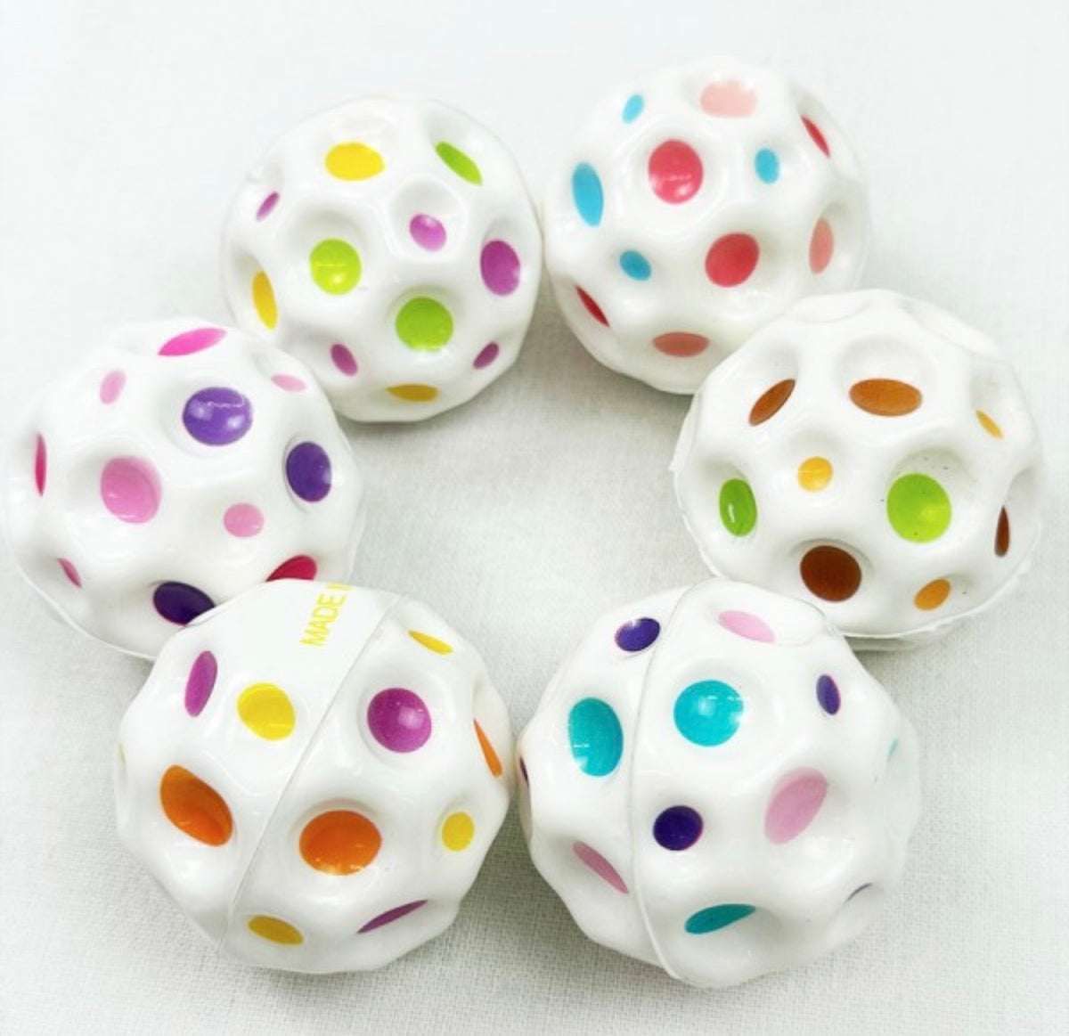 Multi colored Bouncy Ball – Hadley Ashley's Boutique